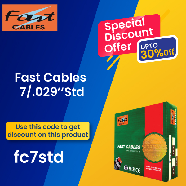 Fast Cables 7/.029" Std - Electrical Wires - TameerEasy