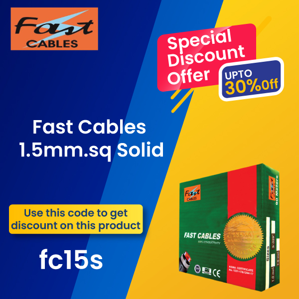Fast Cables1.5mm. sq - Electrical Wires - TameerEasy