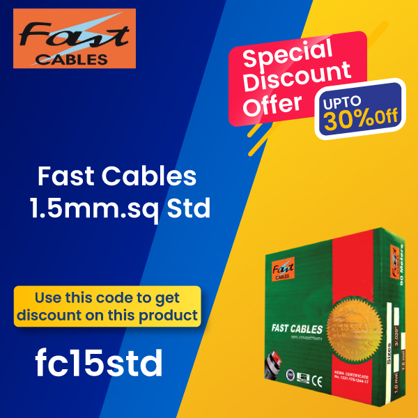 1.5mm.sq Std Fast Cables - Electrical Wires - TameerEasy
