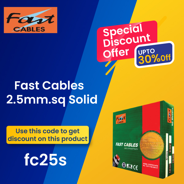 Fast Cables 2.5mm. sq - Electrical Wires - TameerEasy