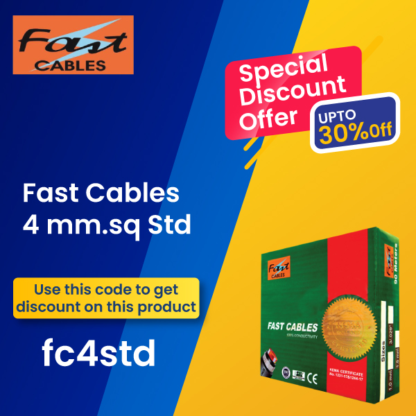 Fast Cables 4mm. sq - Electrical Wires - TameerEasy